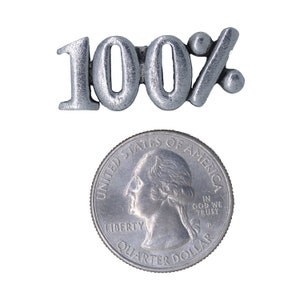 100% Lapel Pin - CC566- Recognition and Award Pins - Etsy