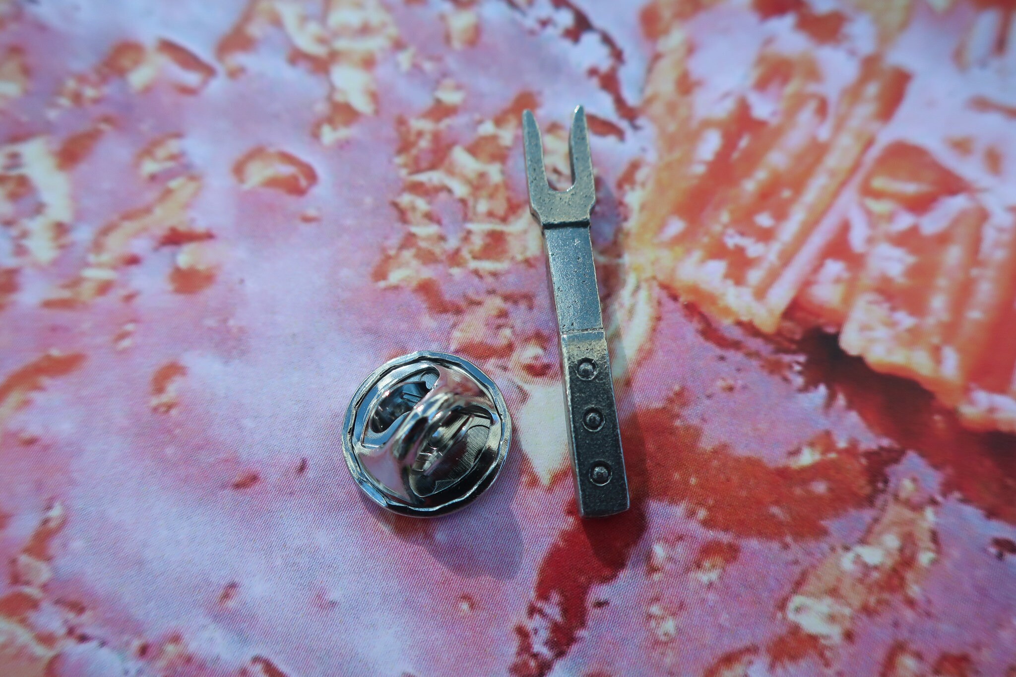 Barbeque Fork Lapel Pin CC207 BBQ Grill and Grill Master - Etsy