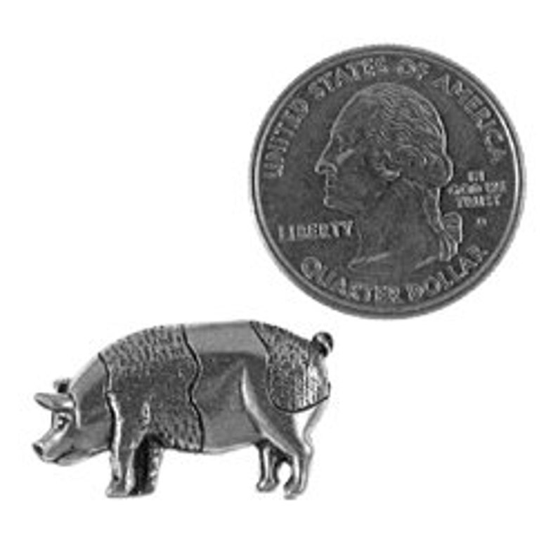 Pig Lapel Pin CC102 Farm Animal Pins Farm Party Favors | Etsy
