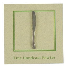 Butter Knife Lapel Pin CC122 Silverware Restaurants - Etsy