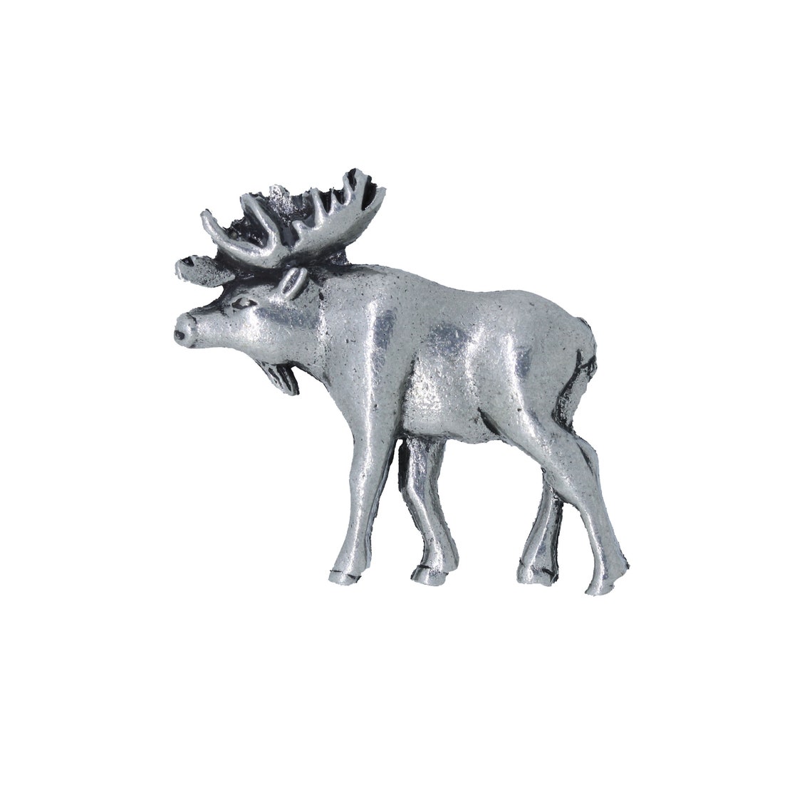 Moose Lapel Pin - CC131- Moose, Elk, Nature, Wildlife, and Woodland ...