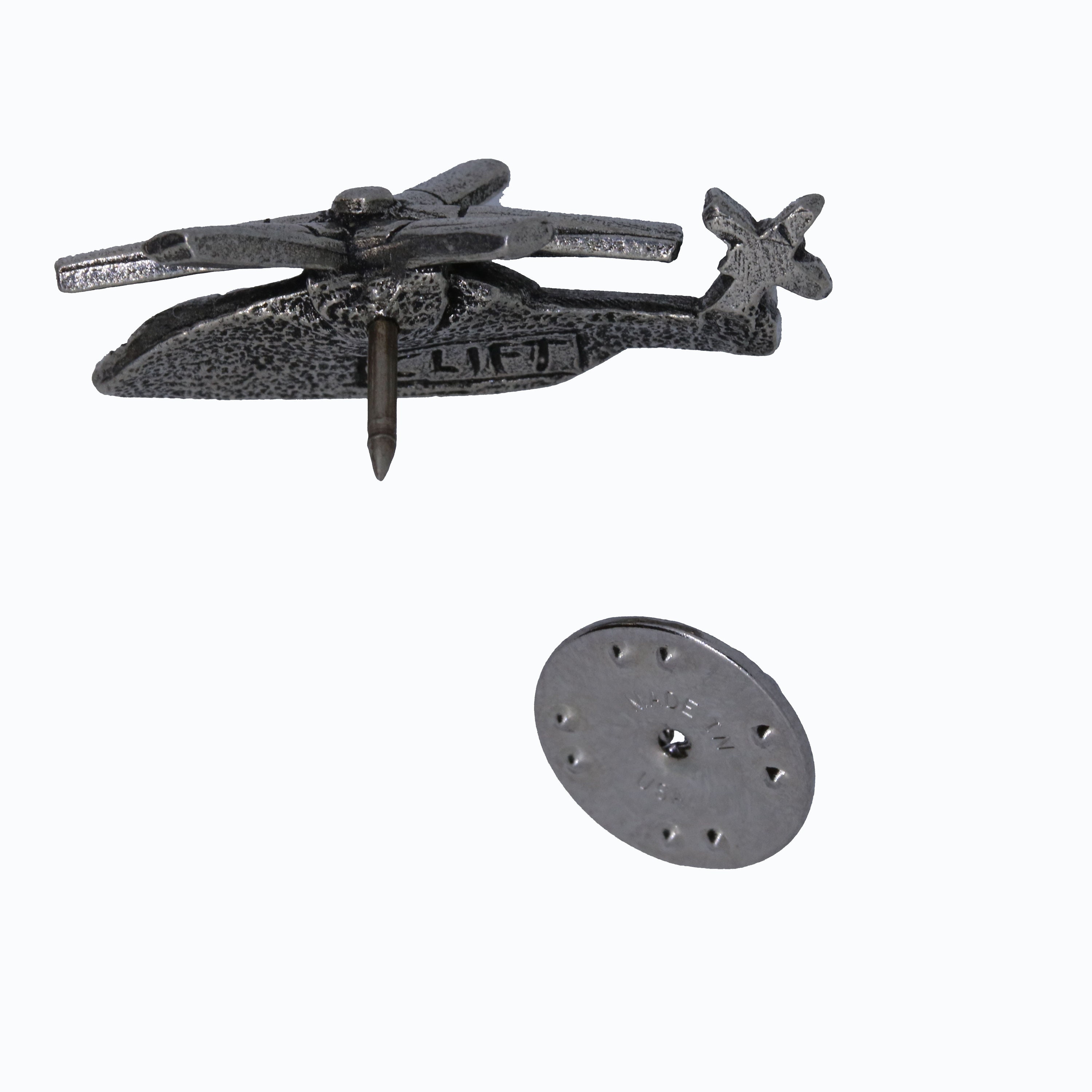 Helicopter Lapel Pin- CC684- Chopper, Rotocraft, Helicopters, and ...