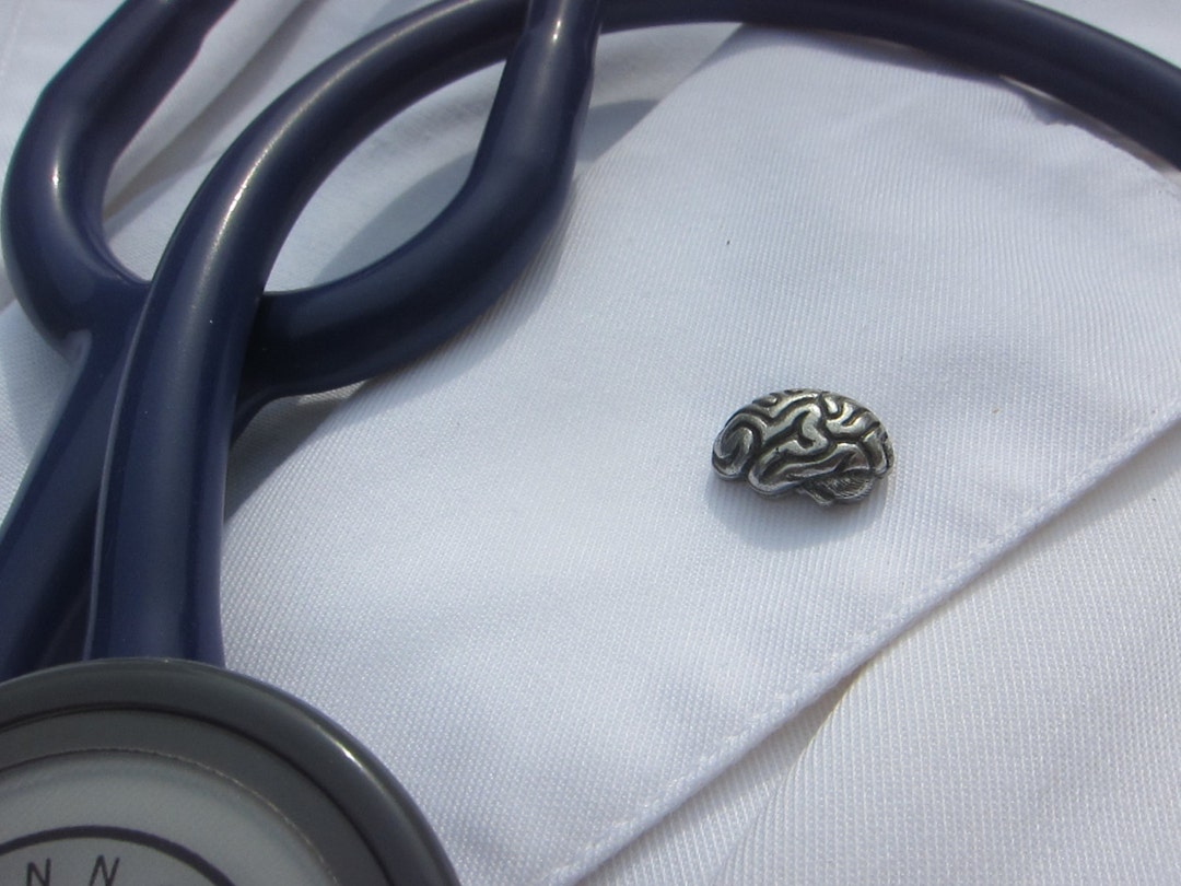 Brain Lapel Pins - CC157- Medical and Anatomy, Neurology Pins for ...