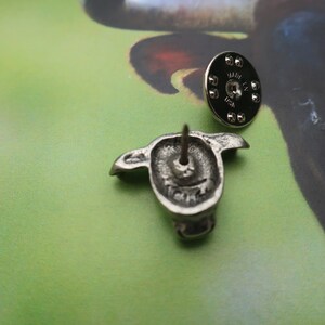 Bull Head Lapel Pin - CC541- Fighting, Strong Animals, Spanish Animals ...