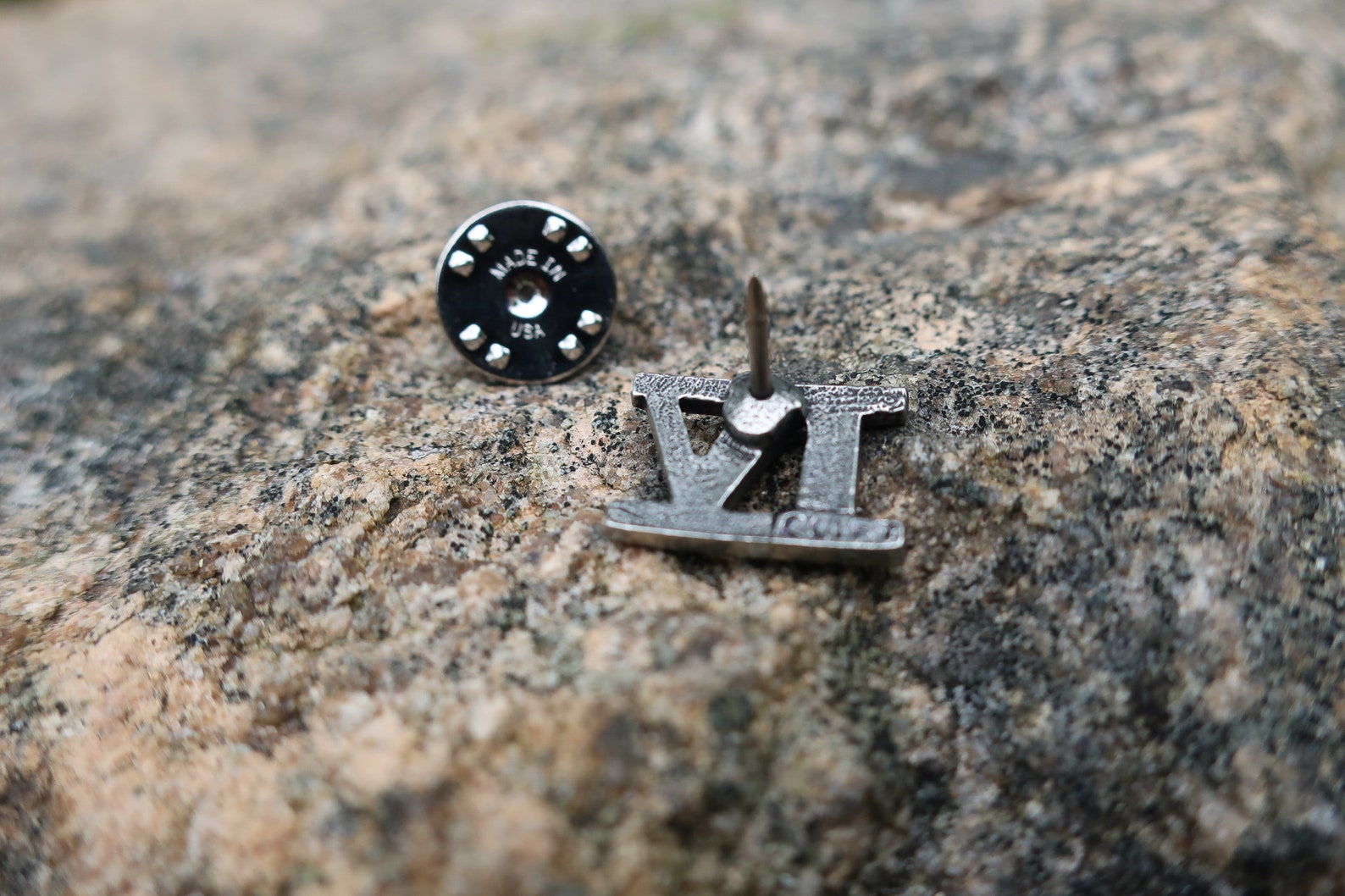 IV Pewter Lapel Pin- Cc609-roman Numerals, 4, Ancient Rome, Numbers ...