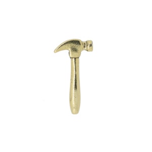 Gold Hammer Lapel Pin-cc170g- Handy Man, Construction, and Tool Pins - Etsy