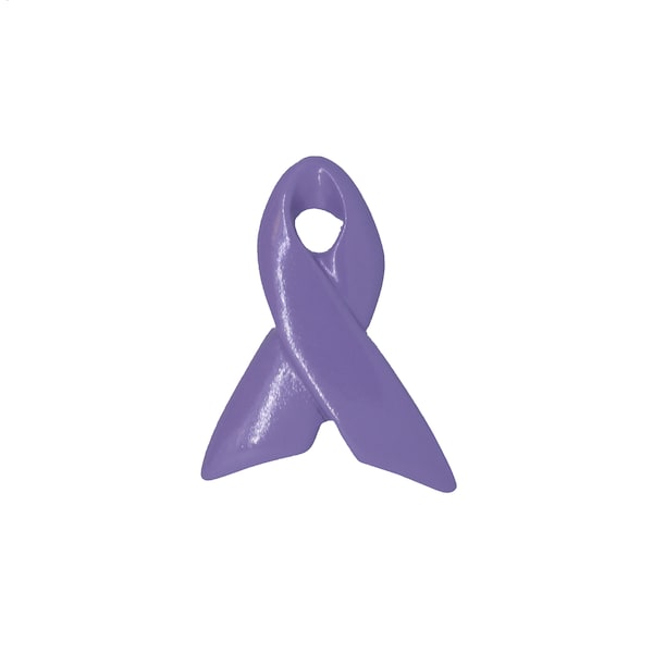 Lavender Cancer Ribbon Pin - Etsy