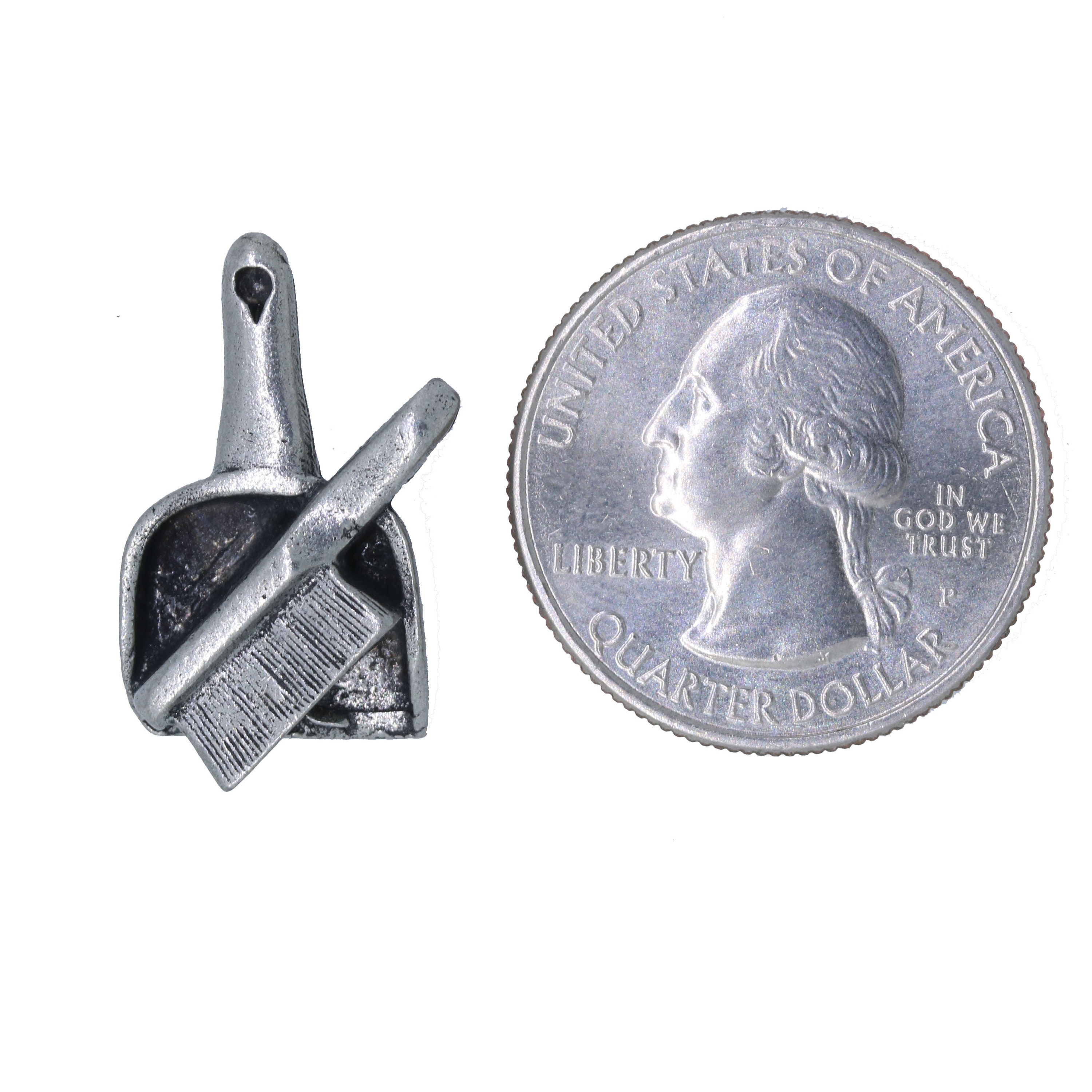 Dust Pan and Brush Lapel Pin - CC331- Cleaning, Custodian, and House ...