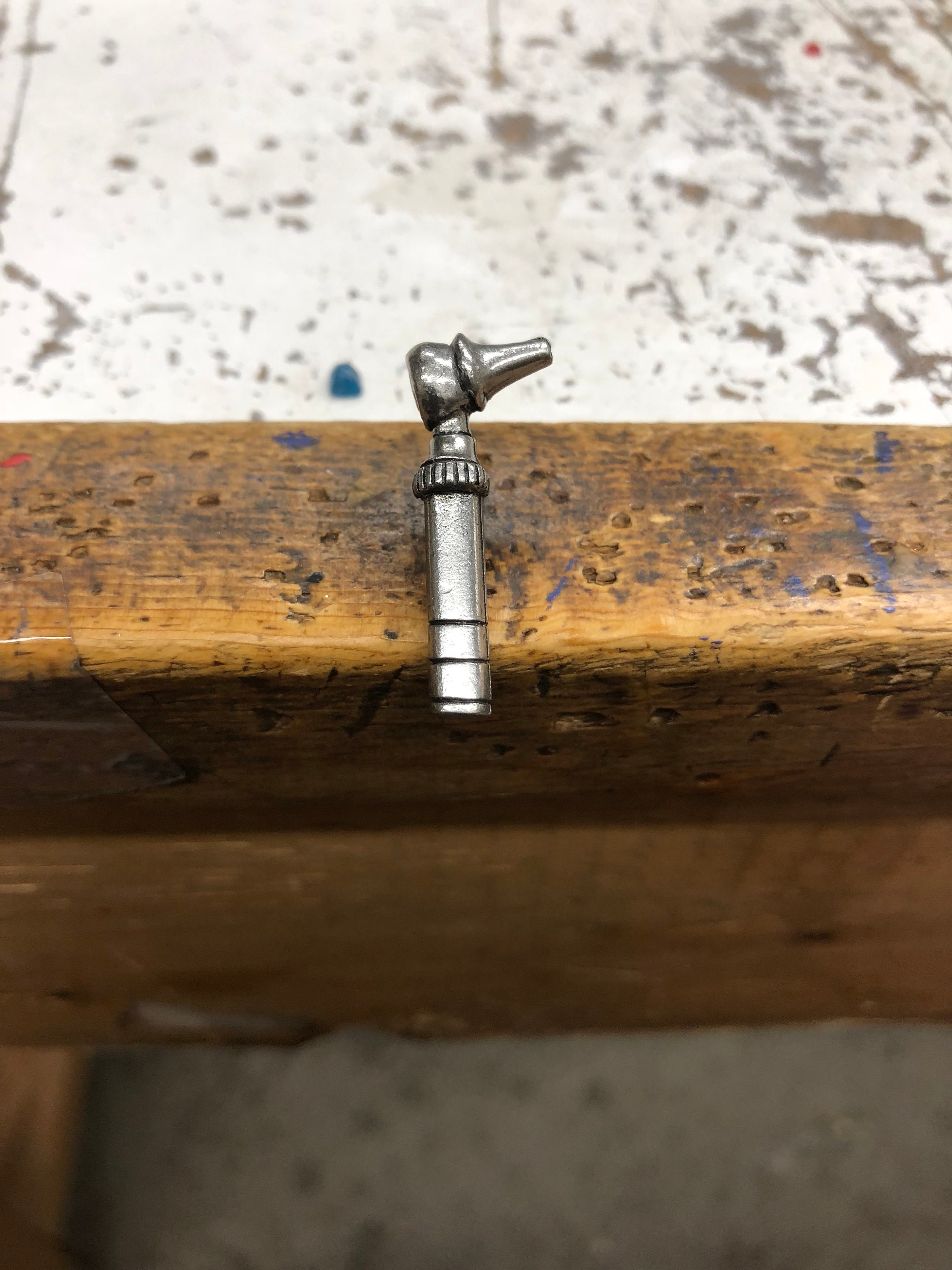 Otoscope Pewter Lapel Pin- CC650- Ear, Auriscope, Medical Devices ...