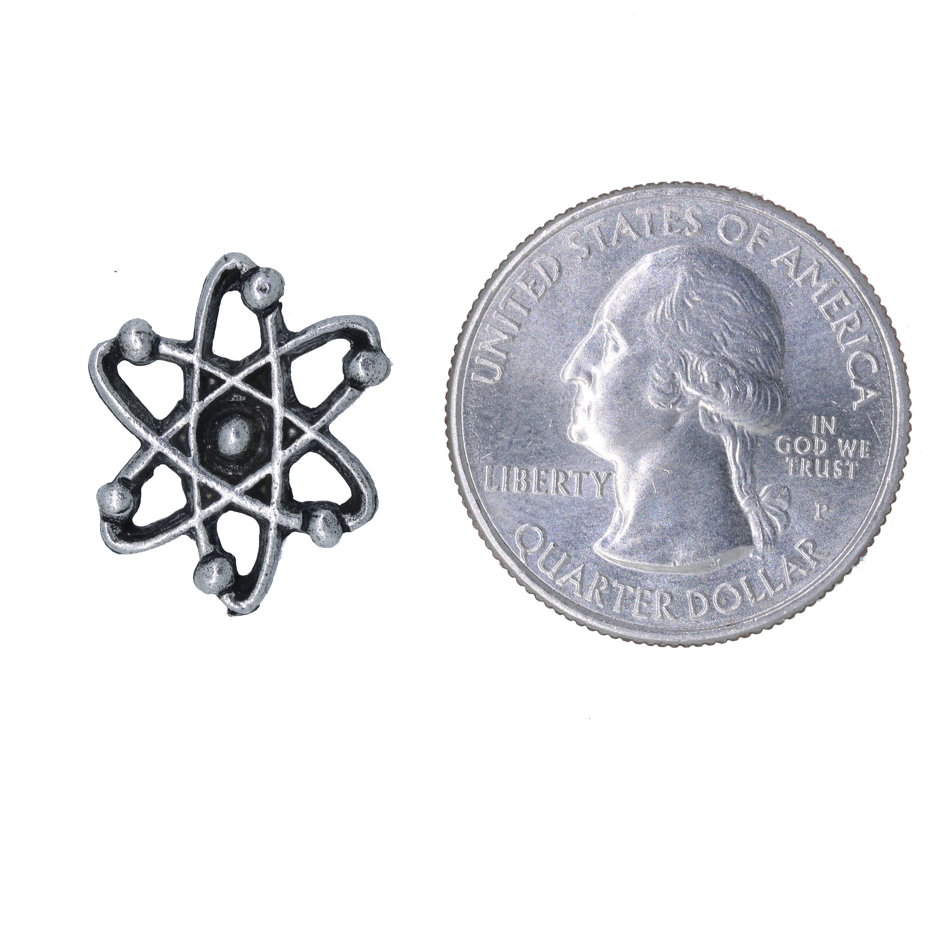 Atom Lapel Pin CC306 Science Pins Atom Science Teacher - Etsy Canada