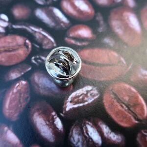 Large Coffee Bean Lapel Pin- CC482- Coffee, Espresso, and Morning Pins ...