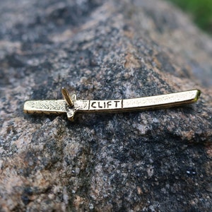 Gold Samurai Sword Lapel Pin- CC511G- Katana, Japanese Swords, Feudal ...