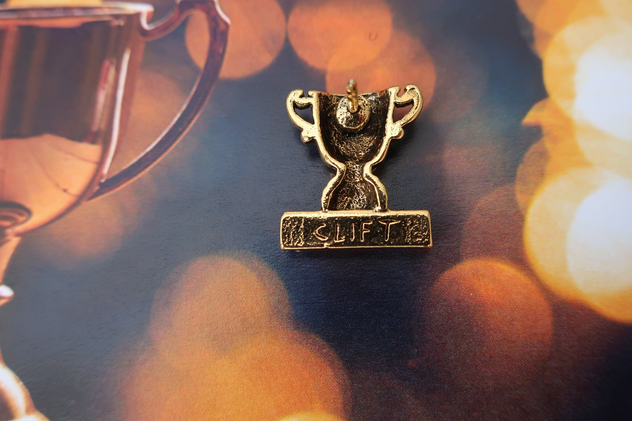 1st Place Trophy Gold Dipped Pewter Lapel Pin - CC317G- 1st Place ...