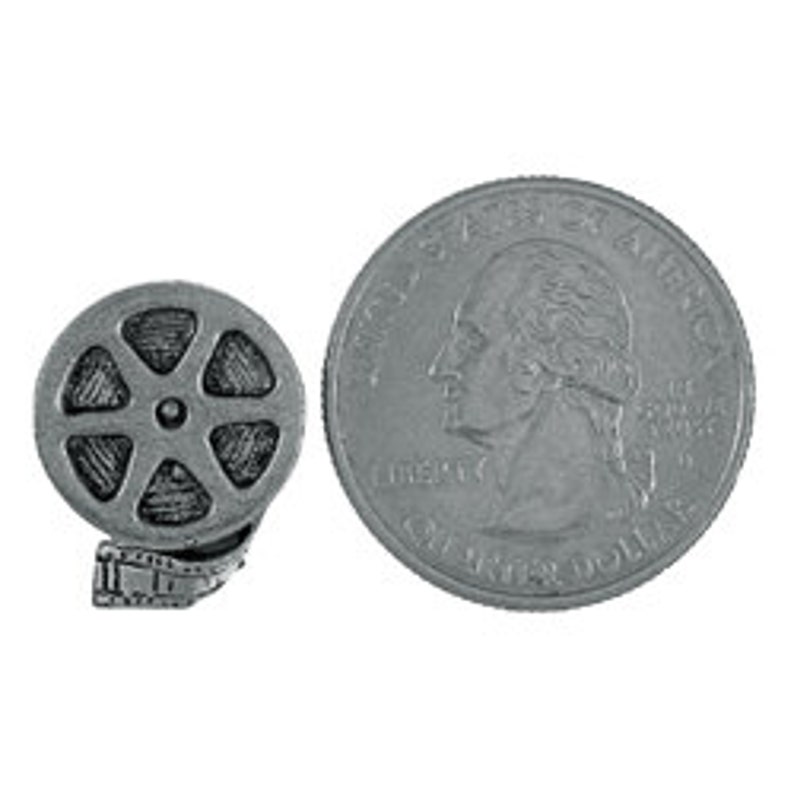 Film Reel Lapel Pin CC326 Motion Picture Movies Movie | Etsy