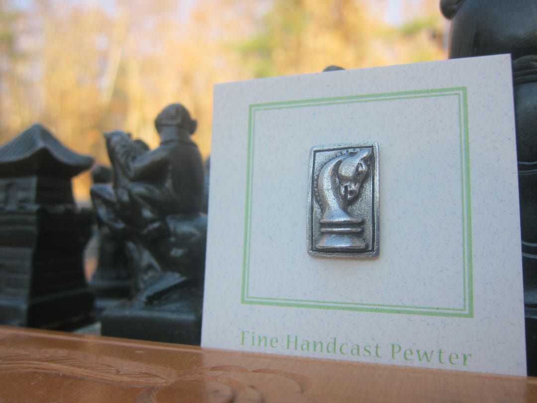 Chess Knight Lapel Pin- CC625- Chess, Chess Knight, Chess Pieces ...