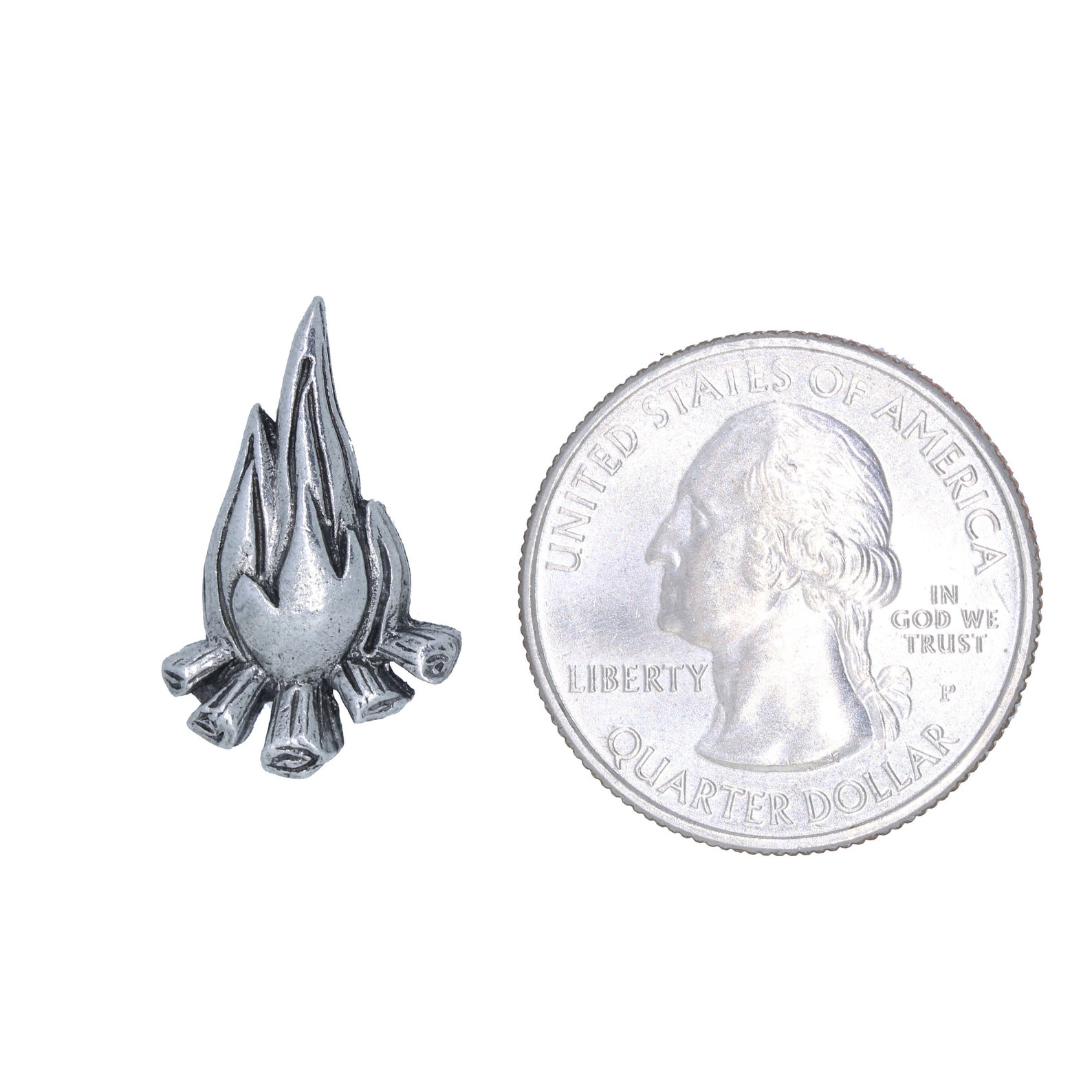 Campfire Lapel Pin- CC520- Fire, Adventure, Scout, and Camping Pins - Etsy