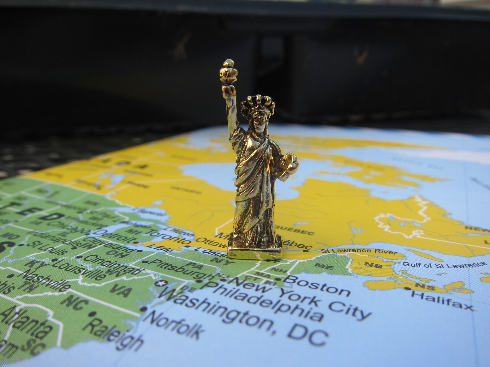 Gold Statue of Liberty Lapel Pin CC479G National Monuments - Etsy