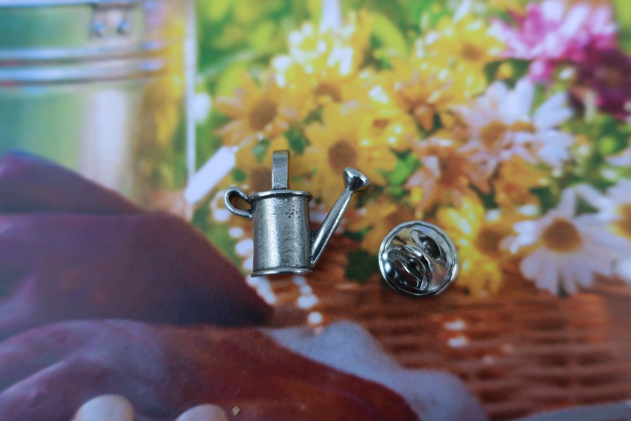Watering Can Lapel Pin CC161 Watering Can Garden and - Etsy