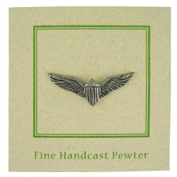 Pilot Wings Lapel Pin- CC497- Aviation Pins - Etsy Canada