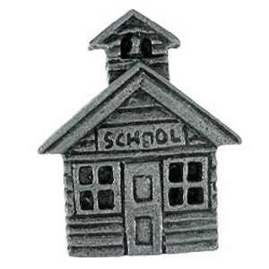 School House Lapel Pin - CC515- Teacher, Back to School, Education ...