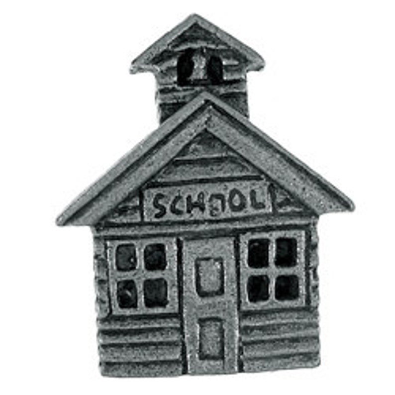 School House Lapel Pin CC515 Teacher Back to School - Etsy