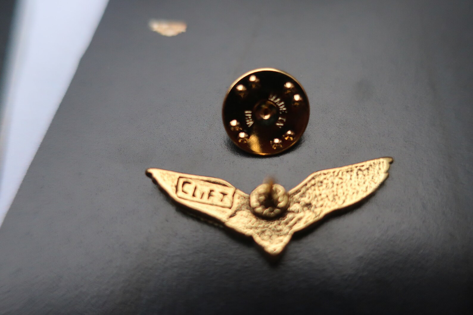 Gold Pilot Wings Lapel Pin-CC497G Aviation Pins for Pilots | Etsy