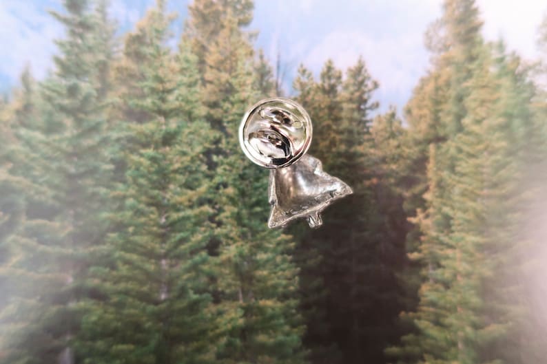 Evergreen Tree Pewter Lapel Pin- CC473- Evergreens, Pines, Tree ...