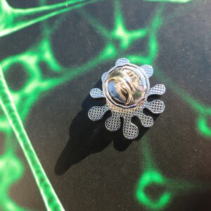 Virus Enamel Lapel Pin- EP120- Virus, Infectious Agent, Microbiology ...