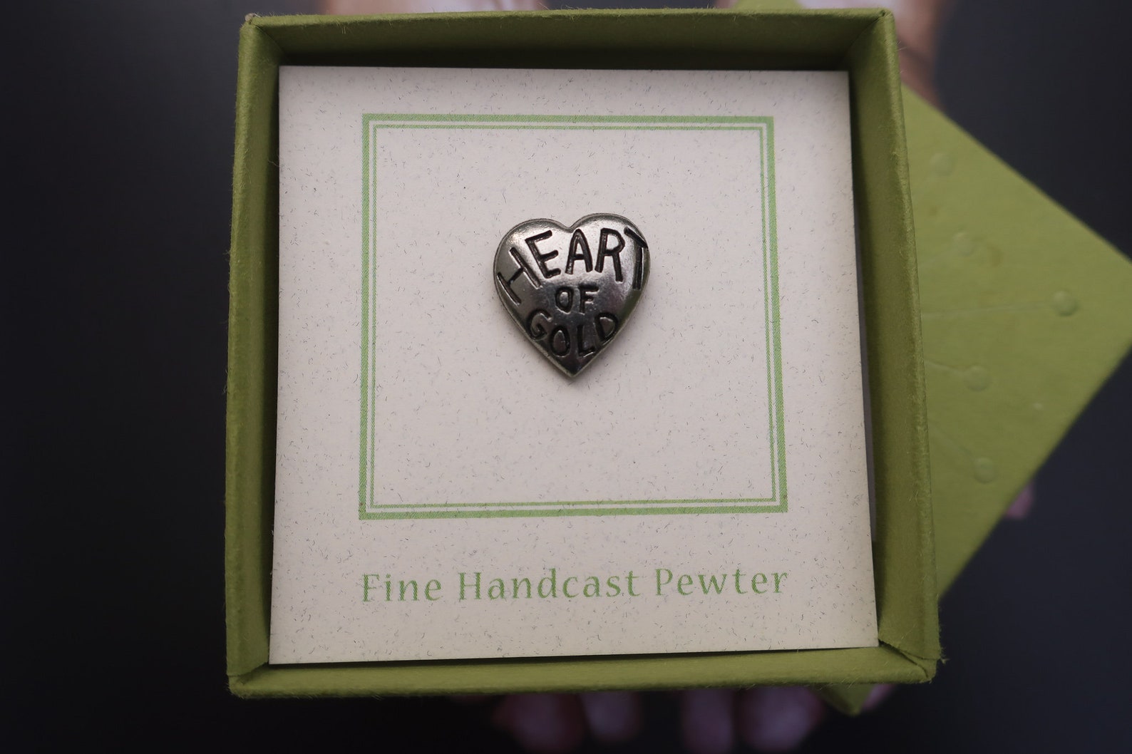 Heart of Gold Lapel Pin CC506 Kind, Compassionate, Caring Pins - Etsy