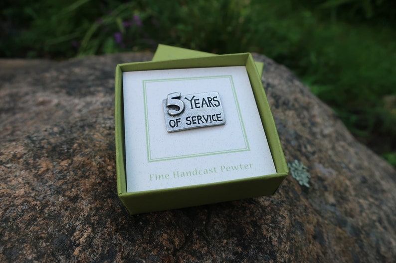 5 Years of Service Lapel Pins CC608 Employee and Volunteer - Etsy
