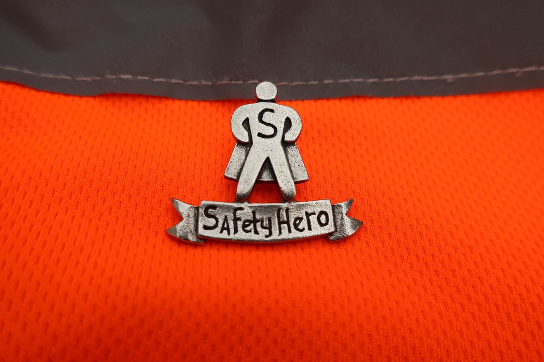Safety Hero Lapel Pin- CC713- Recognize Individuals Dedication to ...