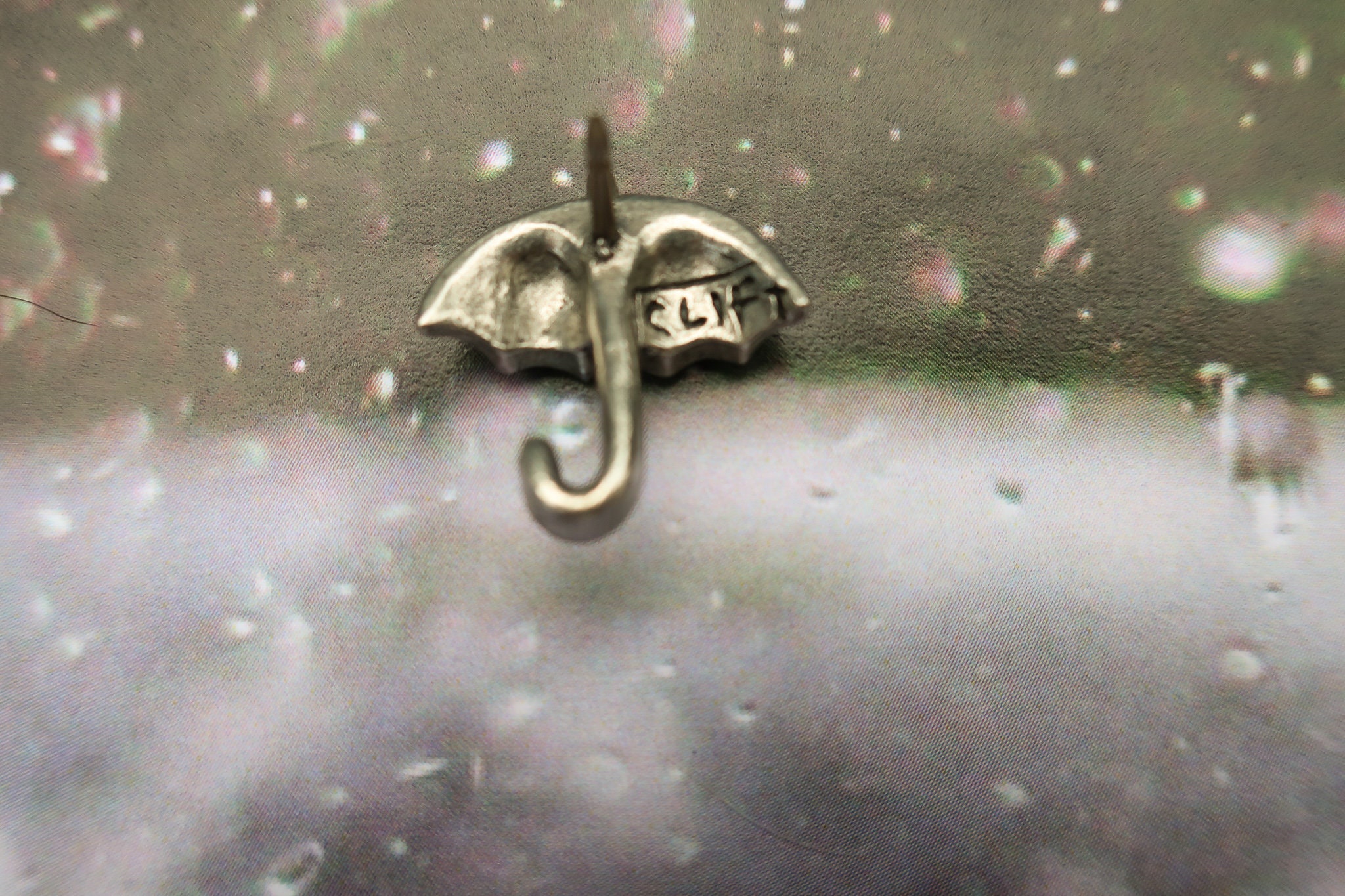 Umbrella Pewter Lapel Pin- CC460- Weather, Raining, Meteorologist, and ...