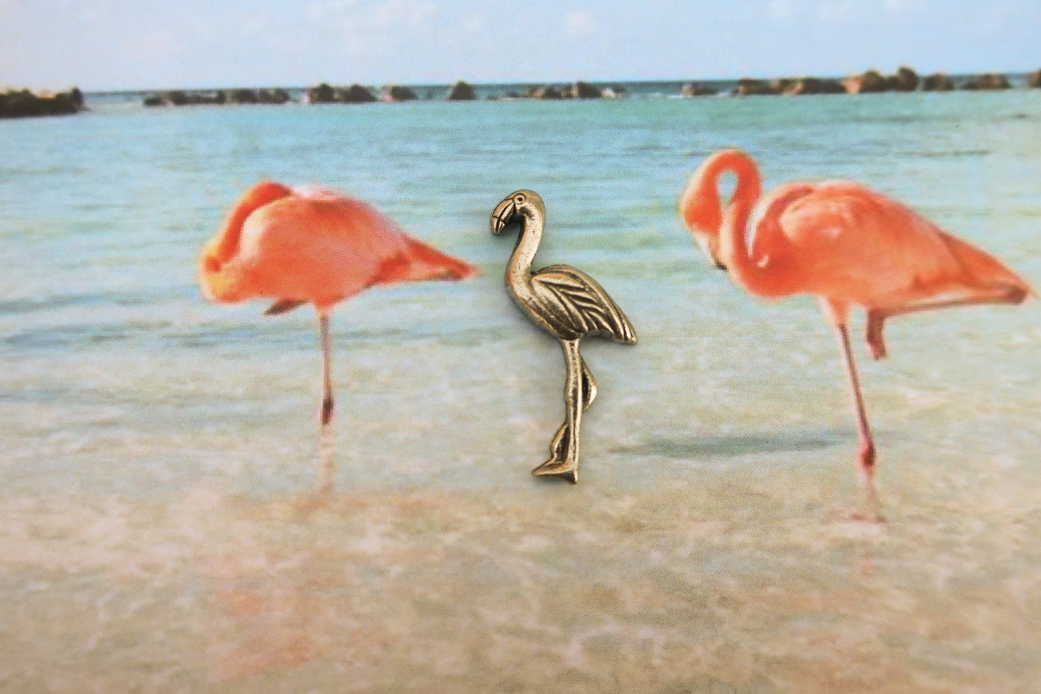 Flamingo Lapel Pin CC534 Flamingo Wildlife and Zoo Animal - Etsy