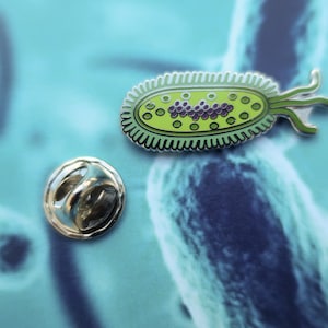 Bacteria Enamel Lapel Pin- EP121- Biology, Disease, Science, and Cell ...