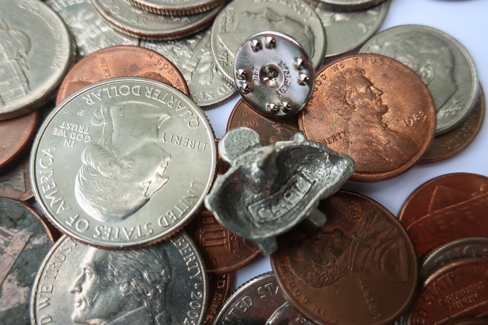 Piggy Bank Pewter Lapel Pin- CC477- Savings, Money, Financial, and Coin ...