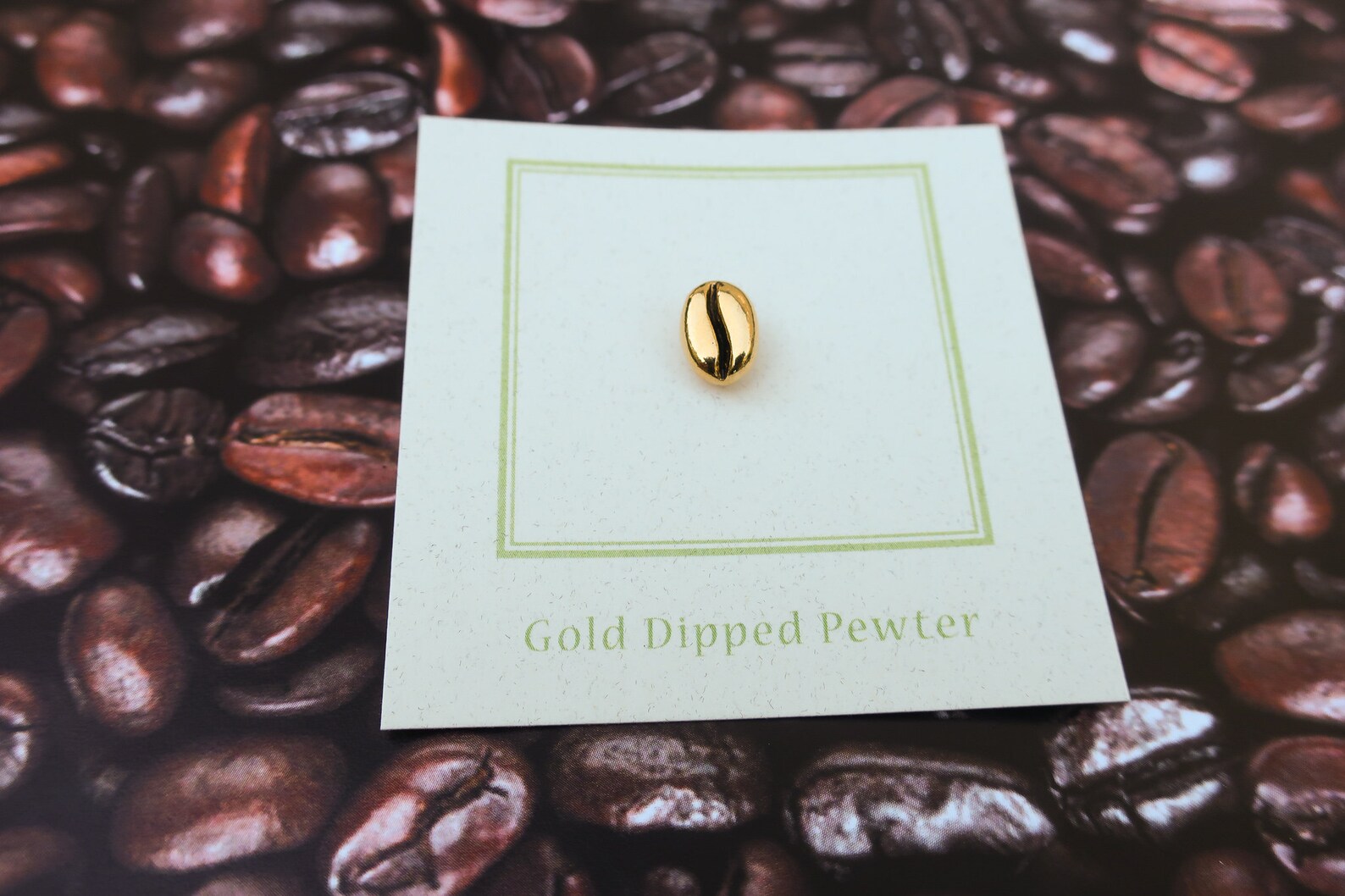 Gold Coffee Bean- CC244G- Coffee Gifts for Coffee Lovers, Coffee ...