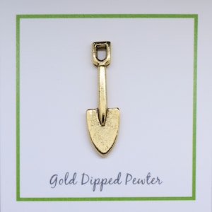 Gold Shovel Lapel Pin-cc228g- Groundbreaking Lapel Pins- Shovel, Dig ...