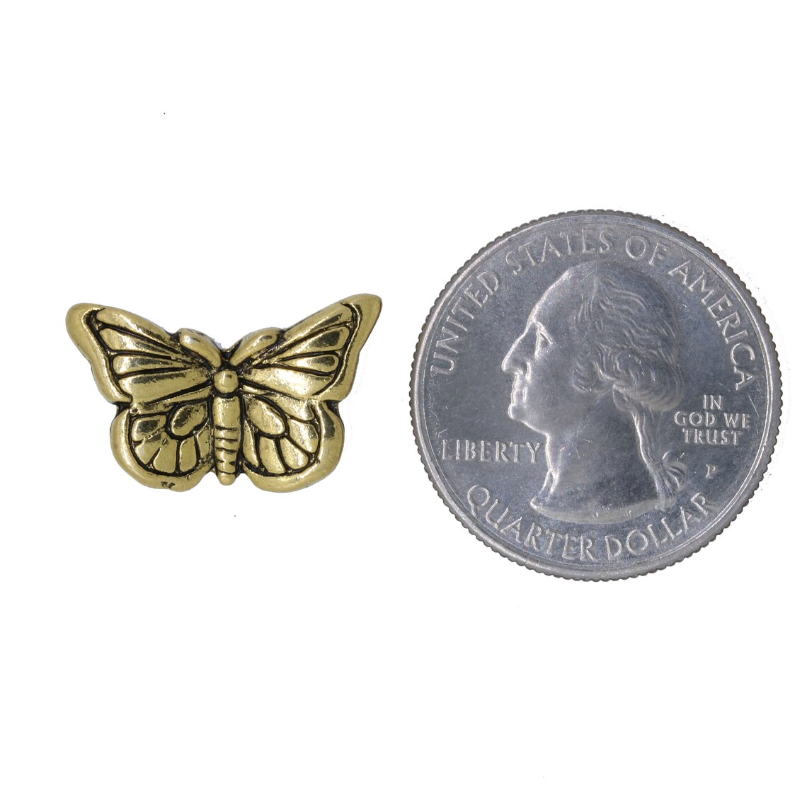 Gold Butterfly Lapel Pin CC388G Butterfly Butterflies - Etsy