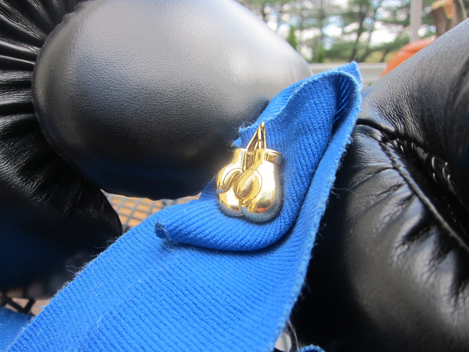 Gold Boxing Gloves Lapel Pin CC274G Boxing Boxer Fighting | Etsy