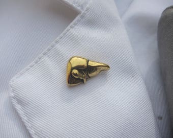 Gold Neuron Lapel Pin CC392G Medical and Neurology Pins for | Etsy