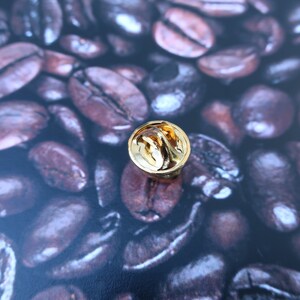 Gold Coffee Bean- CC244G- Coffee Gifts for Coffee Lovers, Coffee ...