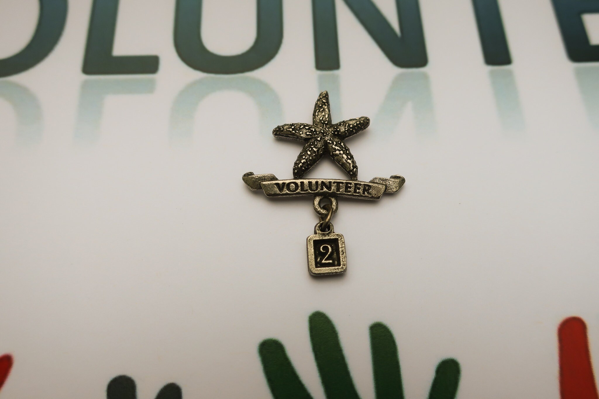 Volunteer Starfish Lapel Pin CC548 - Etsy
