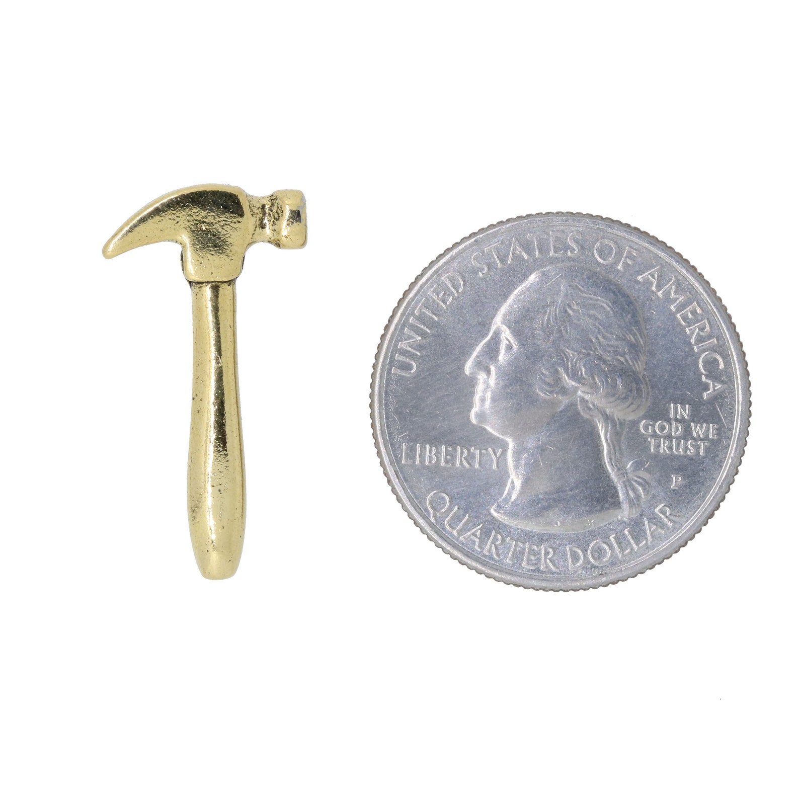 Gold Hammer Lapel Pin-cc170g- Handy Man, Construction, and Tool Pins - Etsy