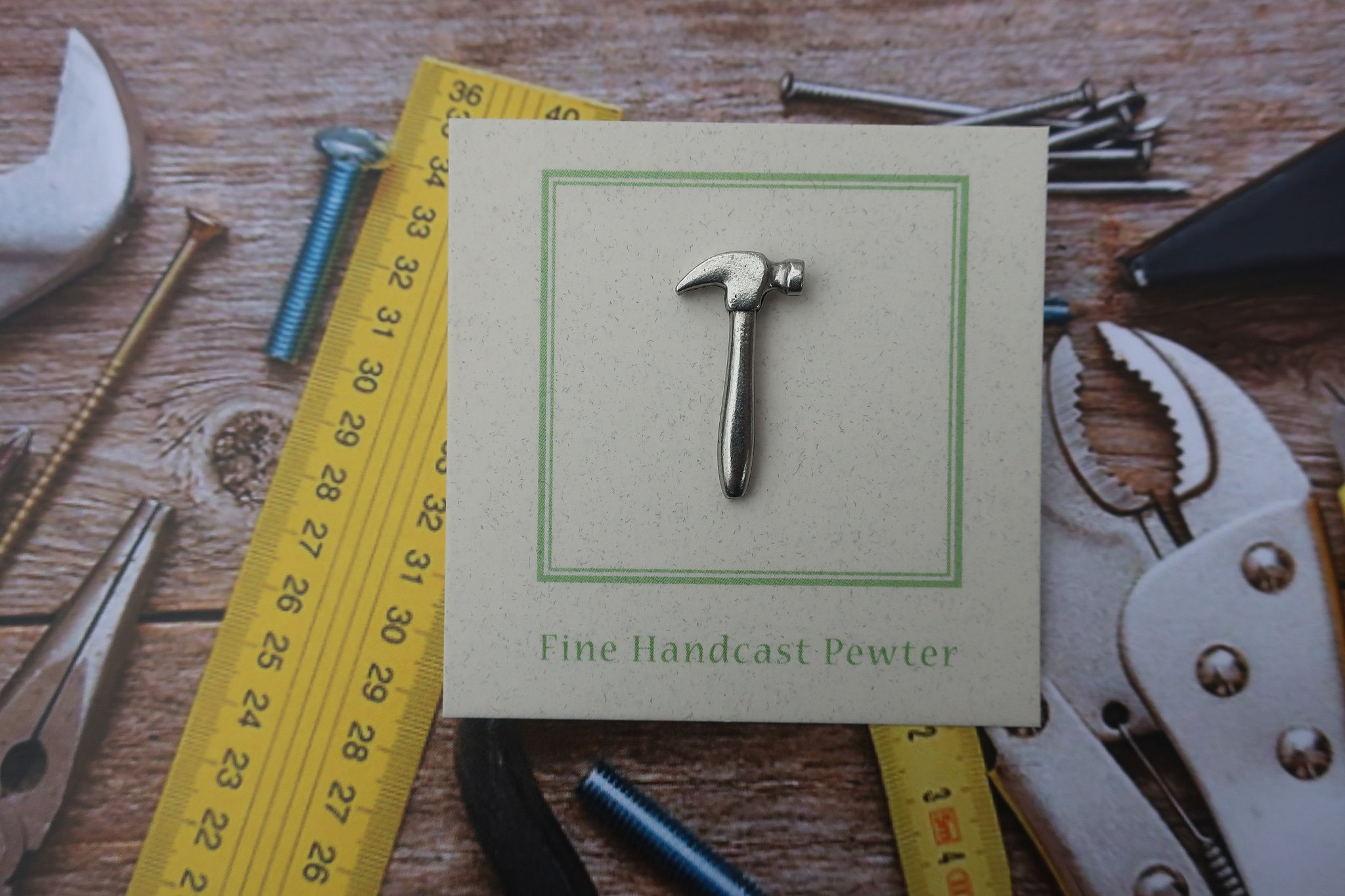 Hammer Lapel Pin - CC170- Hammer, Tools, Carpentry, Contractor, Handy ...