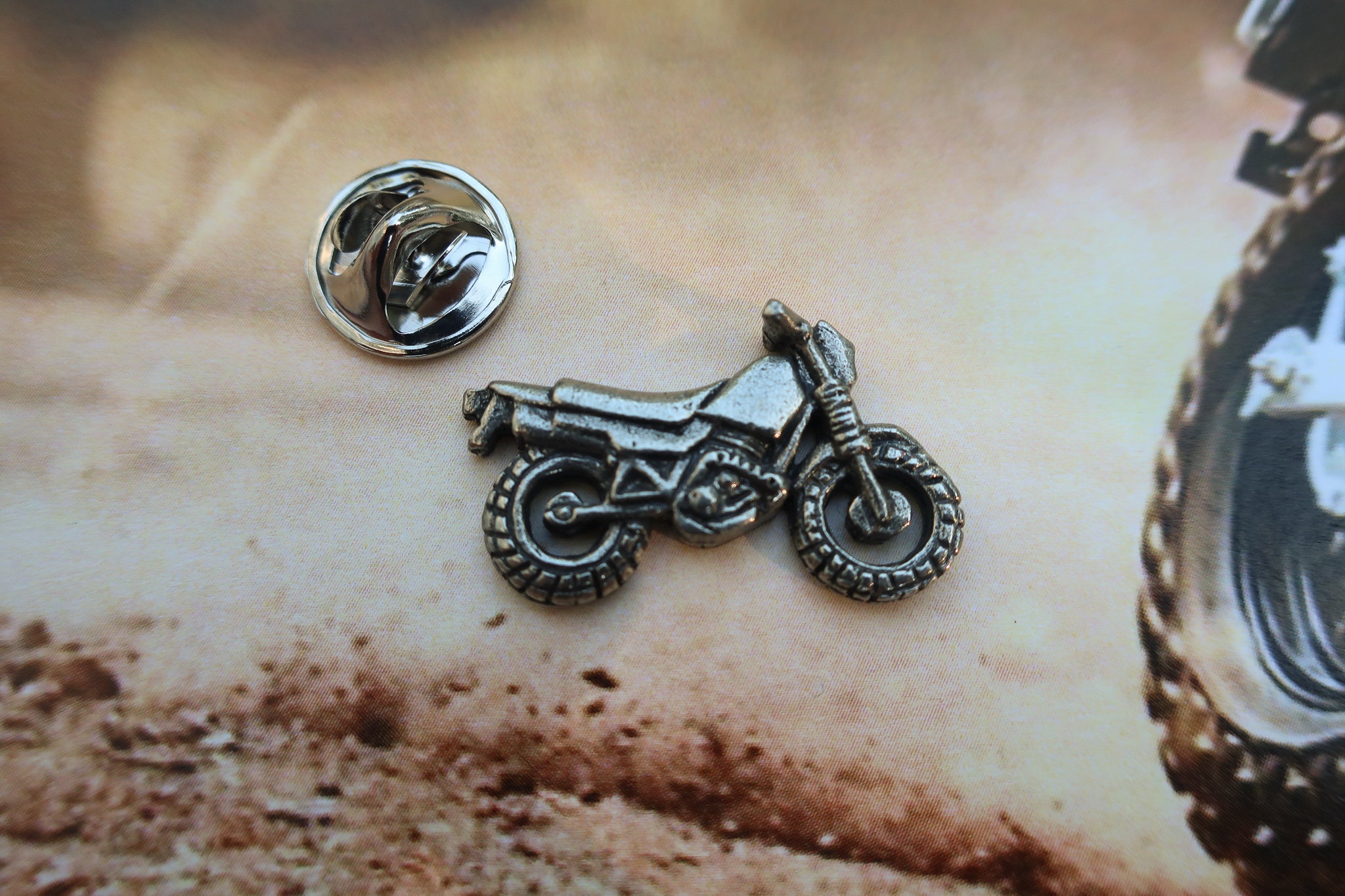 Motorcycle Pewter Lapel Pin CC498 TW Dirt Bikes - Etsy