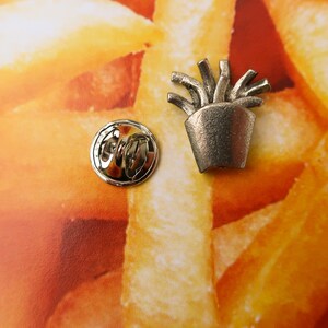 French Fries Lapel Pin - CC366- Food, Refreshments, Fast Food and ...