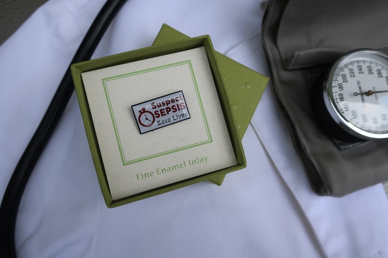 Sepsis Enamel Lapel Pin- EP112- Sepsis, Sepsis Shock, Infection, ICU ...