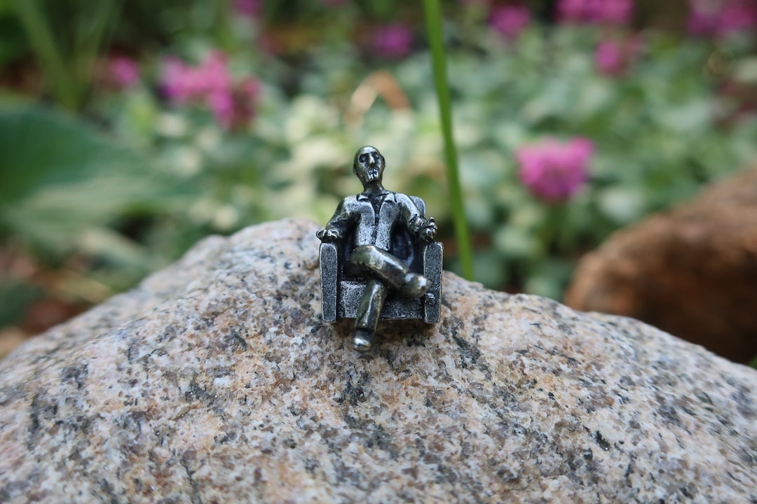 Guy in Chair Pewter Lapel Pin- CC335- Men, Man, Relax, and Chair Pins ...