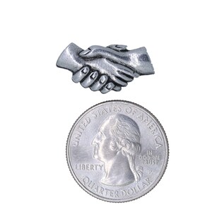 Handshake Lapel Pin - CC371- Handshake, Agreement, Working Together ...