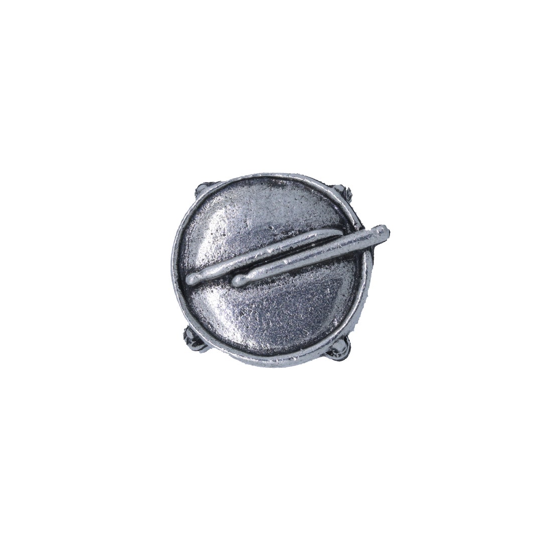 Drum With Drumsticks Lapel Pin-cc339- Drum, Instruments, Musical ...